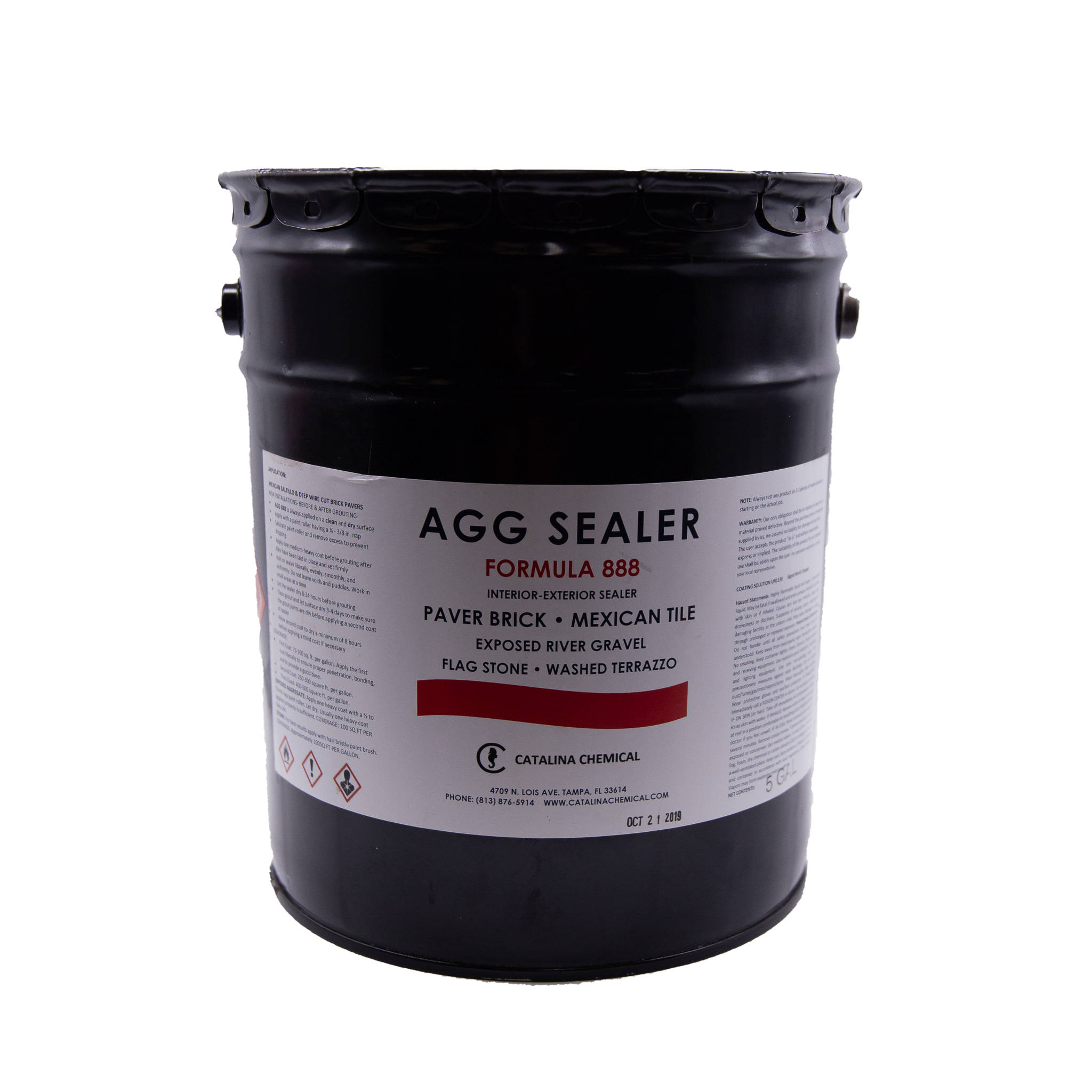 AGG Sealer 888 Acrylic Sealer 5gl Bucket | Big Earth Landscape Supply