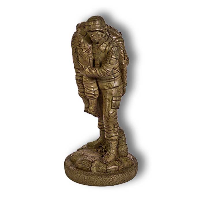 No Soldier Left Behind Statue | Big Earth Landscape Supply